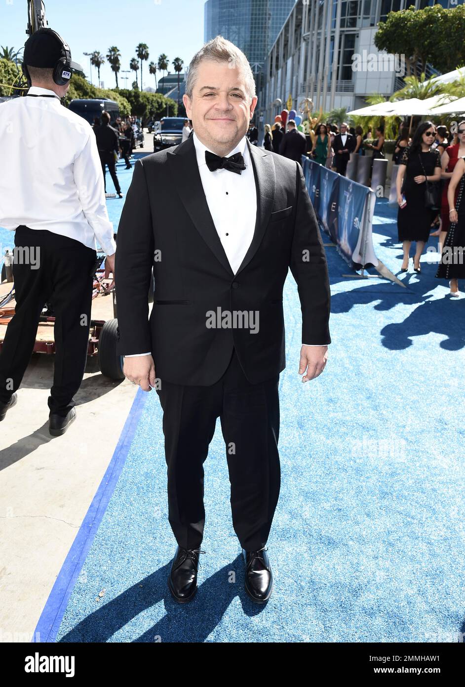 EXCLUSIVE - Patton Oswalt arrives at the 70th Primetime Emmy Awards on ...