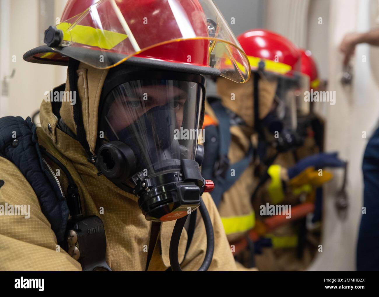 220919-N-VJ326-1178 PHILIPPINE SEA (Sept. 19, 2022) – Damage Controlman ...