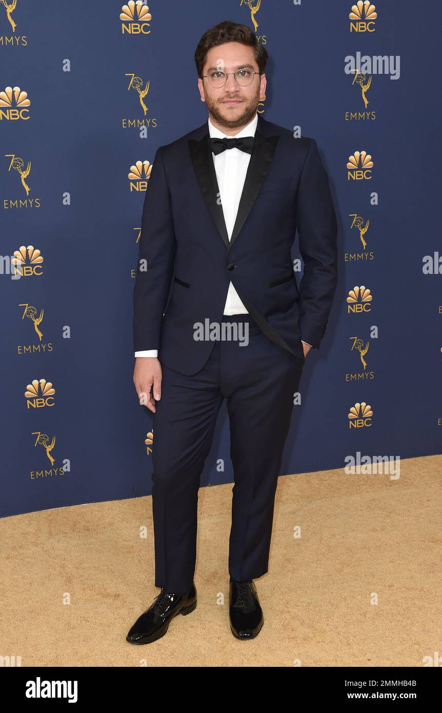 Matthew Shear arrives at the 70th Primetime Emmy Awards on Monday, Sept ...