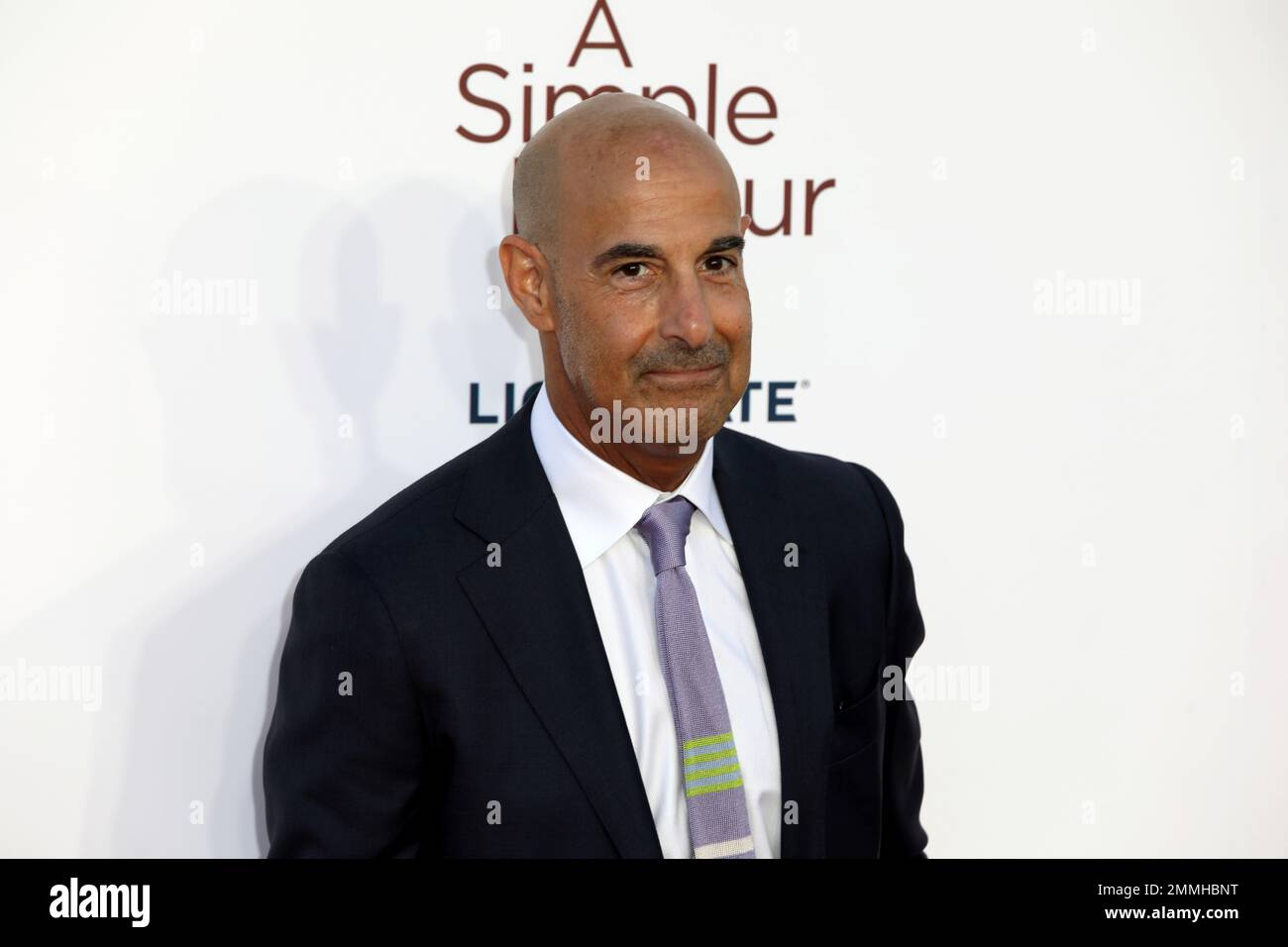 Actor Stanley Tucci poses for photographers on arrival at the premiere ...