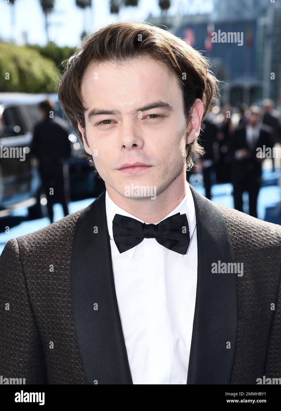 EXCLUSIVE - Charlie Heaton arrives at the 70th Primetime Emmy Awards on ...