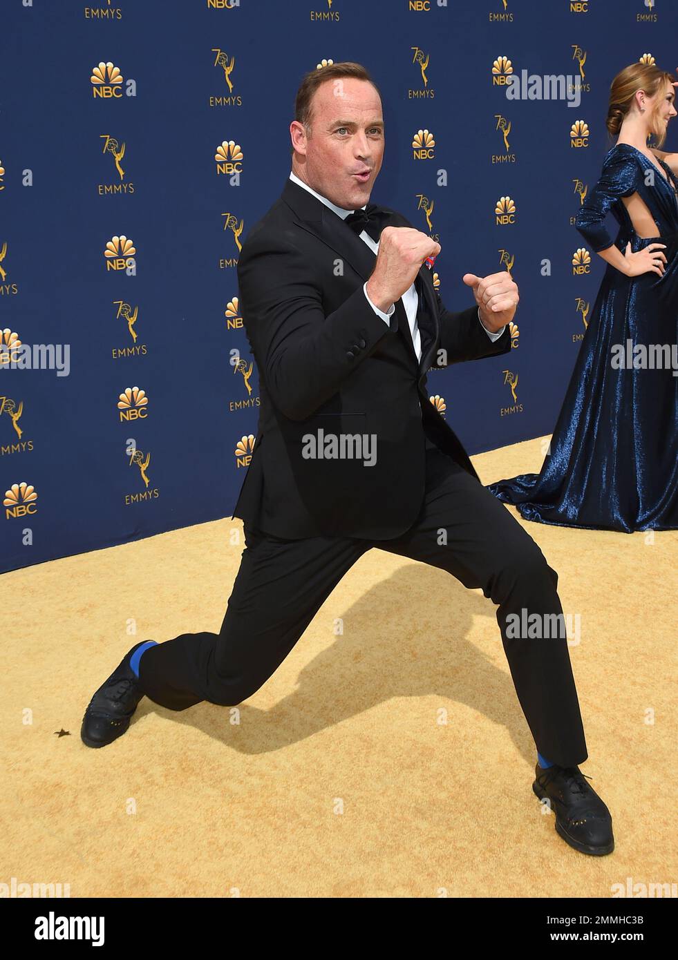 Matt Iseman arrives at the 70th Primetime Emmy Awards on Monday, Sept ...