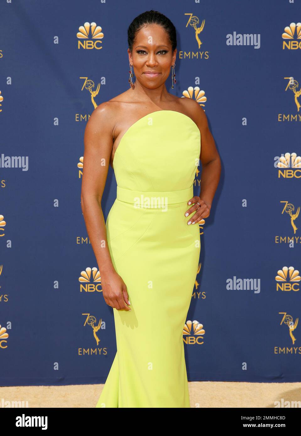 Regina King arrives at the 70th Primetime Emmy Awards on Monday, Sept ...