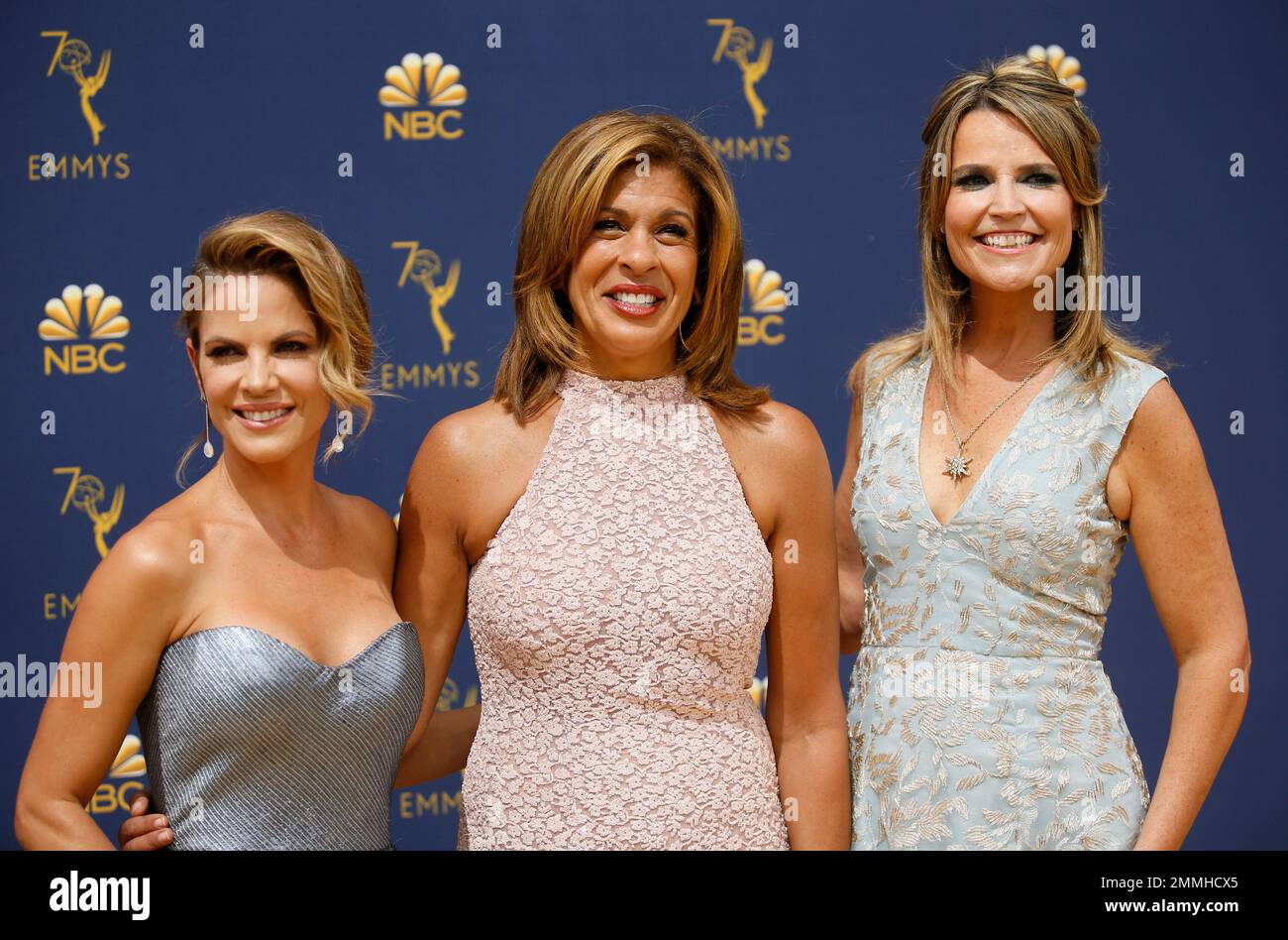 Natalie Morales, from left, Hoda Kotb and Savannah Guthrie arrive at ... Natalie Morales, from left, Hoda Kotb and Savannah Guthrie arrive at ...