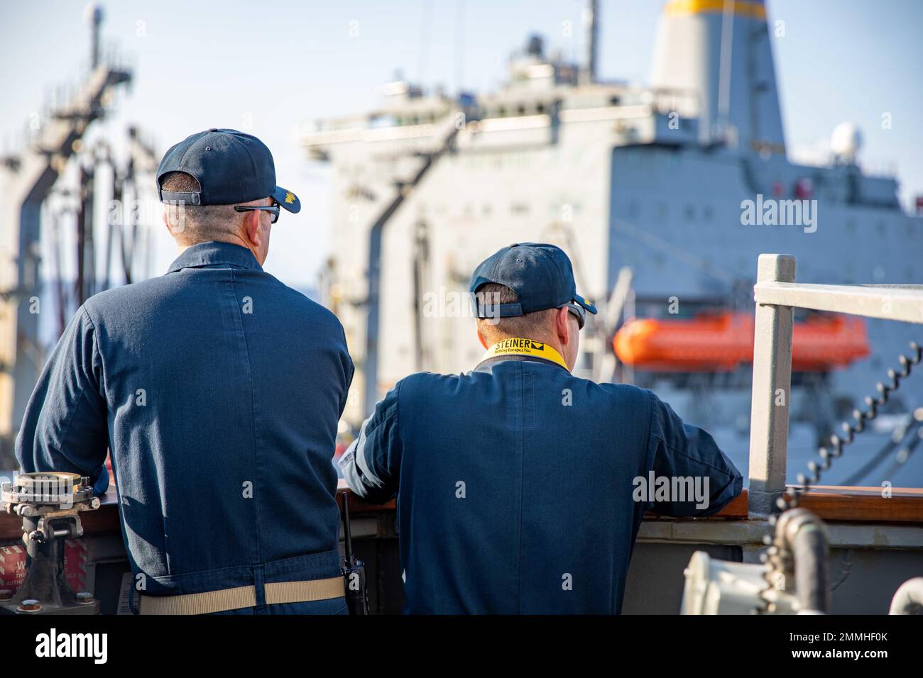 220918-N-NQ285-1163 ATLANTIC OCEAN (Sept. 18, 2022) Cmdr. James Walker ...