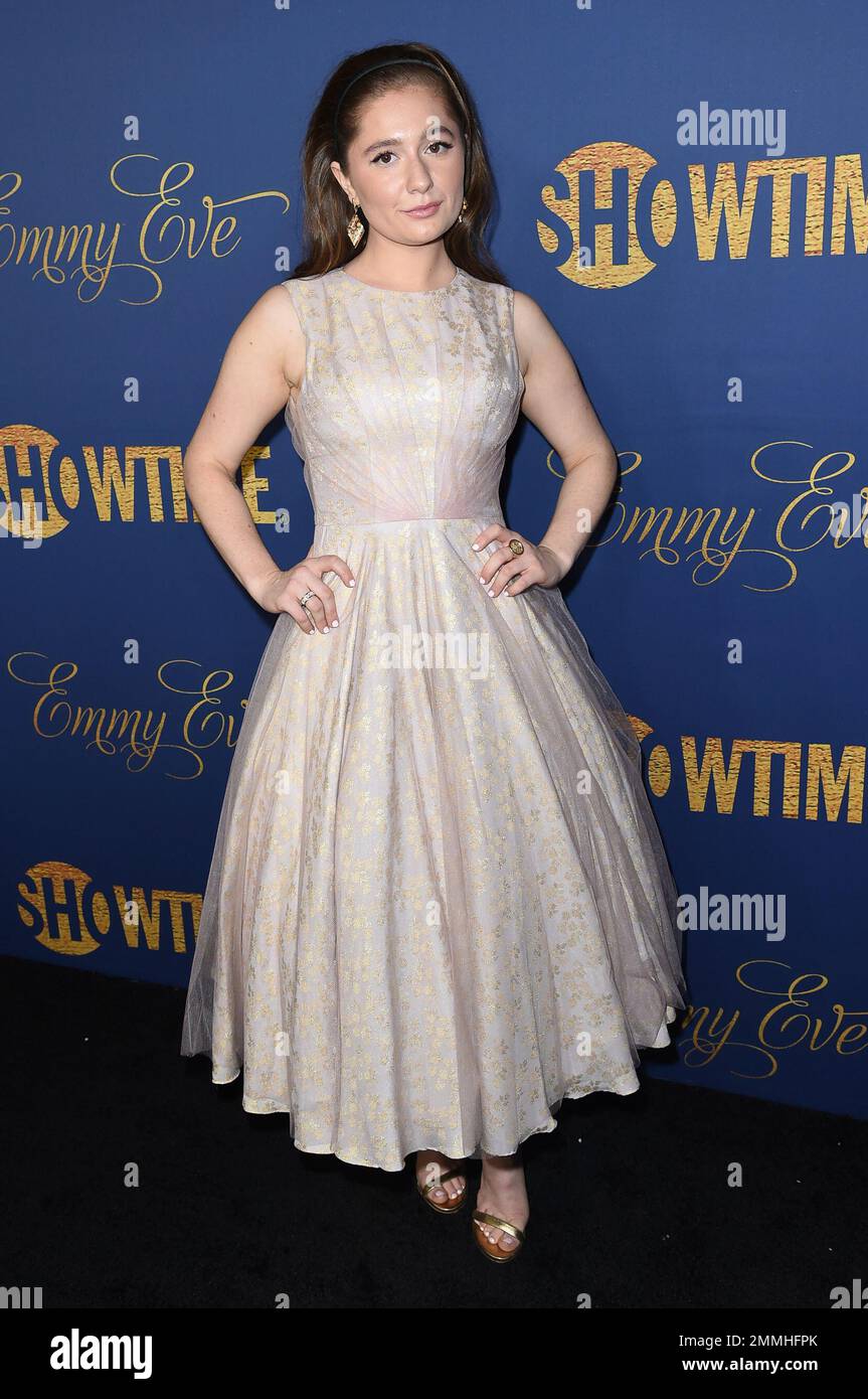 Emma Kenney attends the Showtime Emmy Eve Party at Chateau Marmont on ...