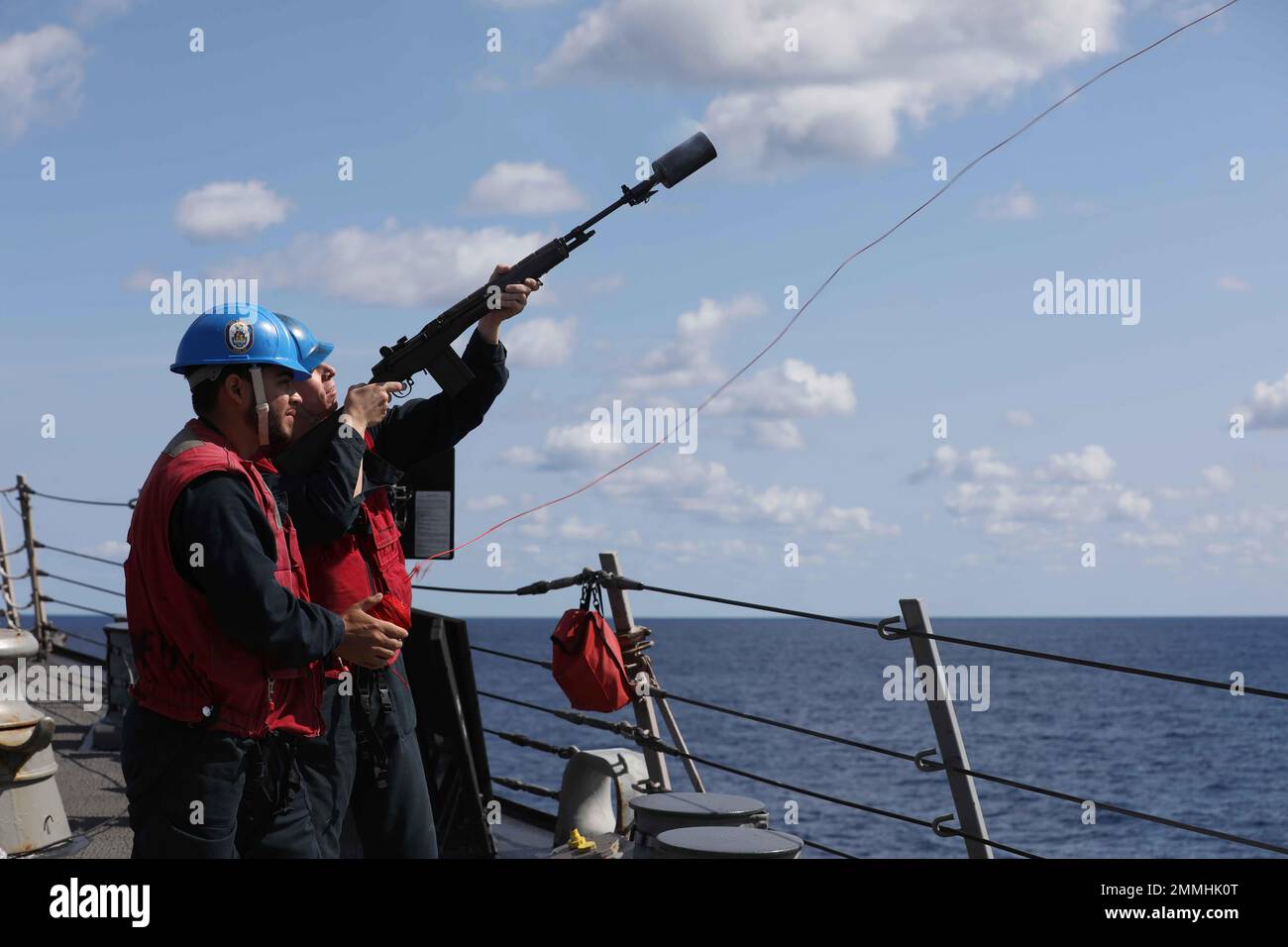 220918-N-AL206-1009 ATLANTIC OCEAN (Sept. 18, 2022) Gunner’s Mate ...