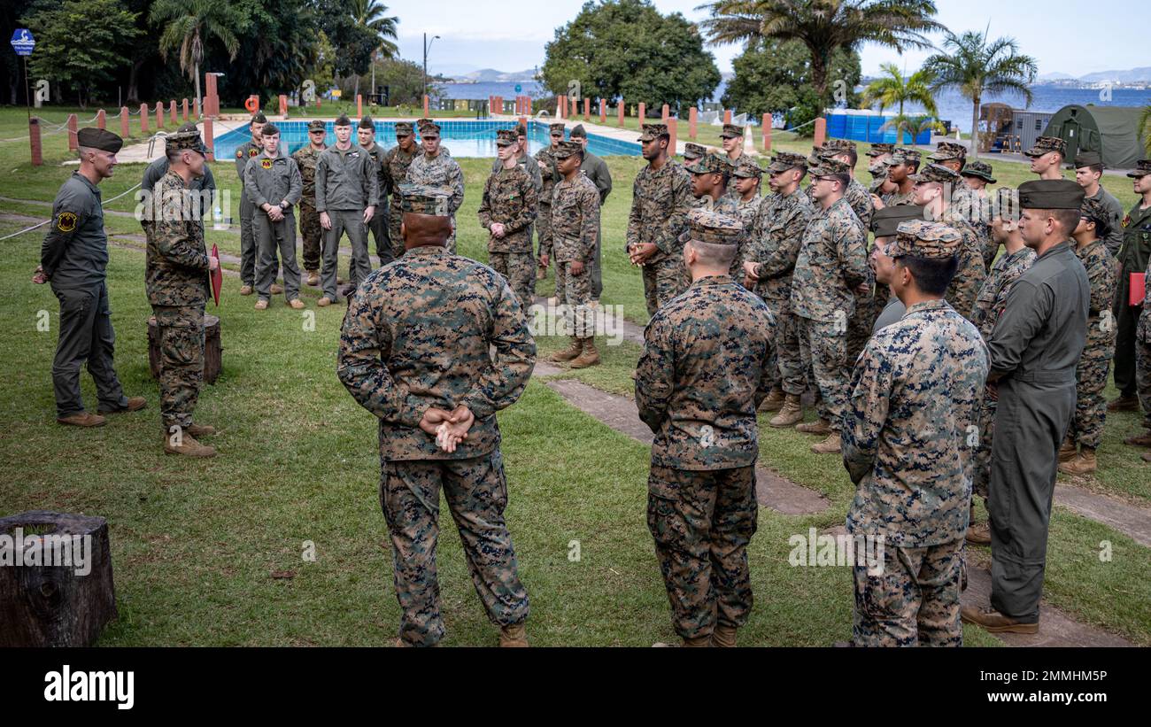 U.S. Marines with Marine Light Attack Helicopter Squadron (HMLA) 773 ...
