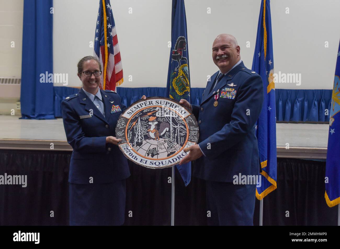 U.S. Air National Guard Lt. Col. Carolyn R. Bartley, 270th Engineering ...