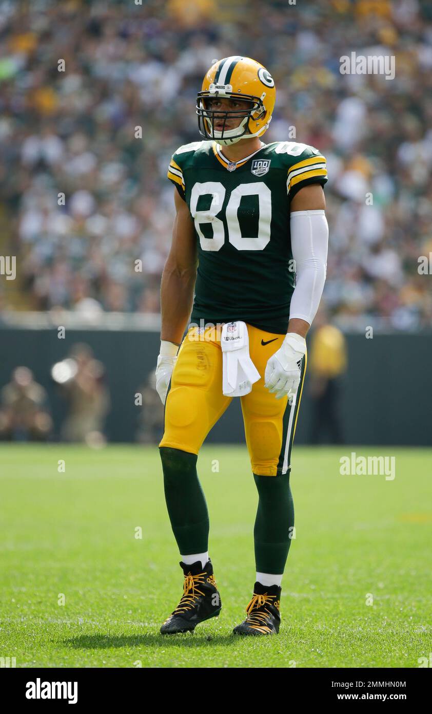 Green Bay Packers' Jimmy Graham during the first half of an NFL ...