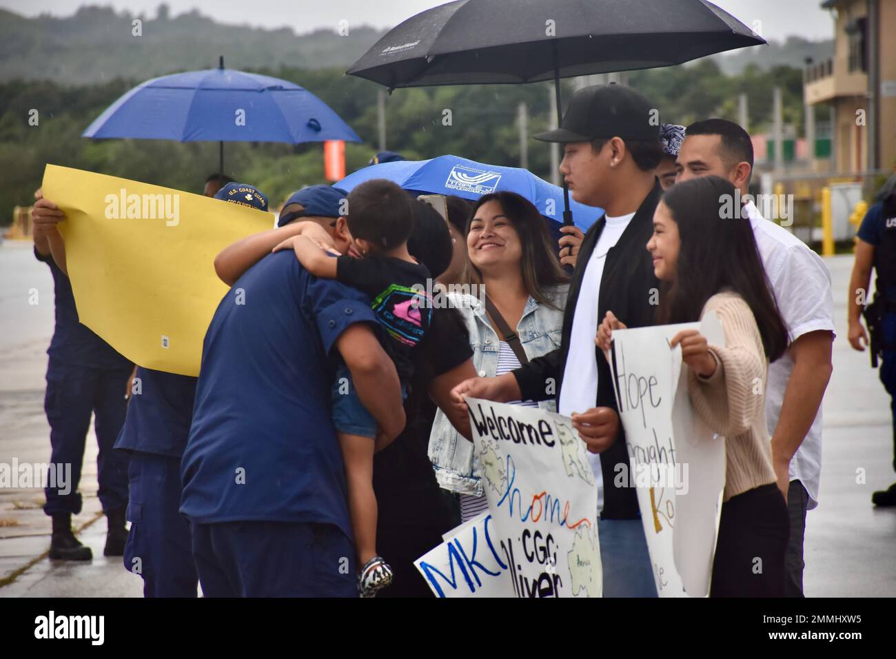 Families greet the crew of the Sentinel-class fast response cutter ...