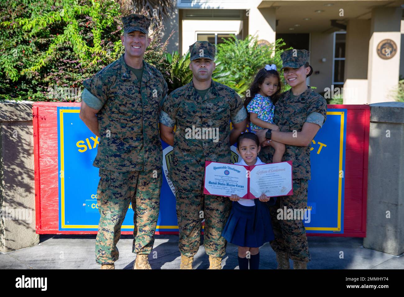 U.S. Marine Corps Col. Lance J. Langfeldt, the 6th Marine Corps ...