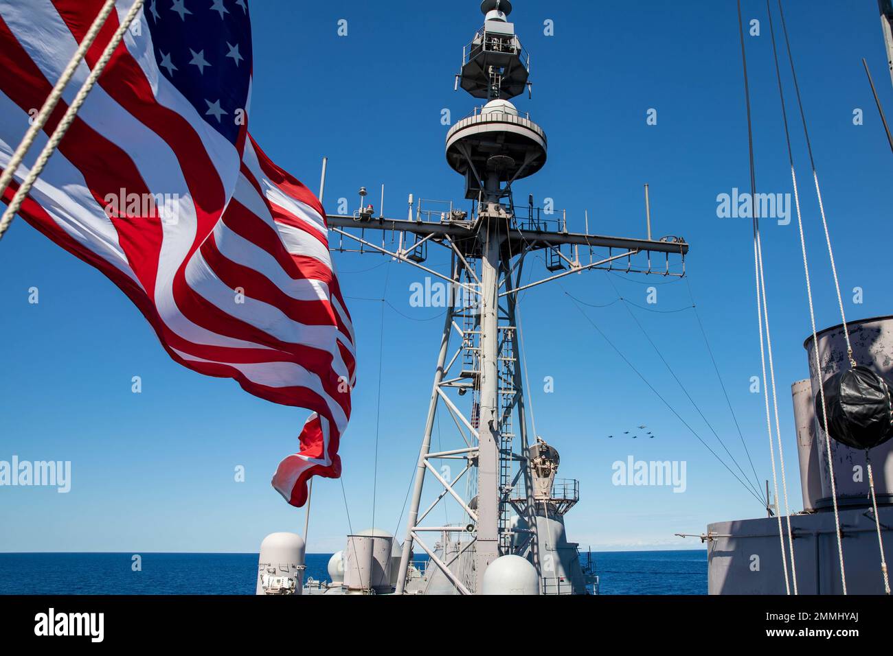 220919-N-TC847-1179 ADRIATIC SEA (Sept. 19, 2022) The Ticonderoga-class ...
