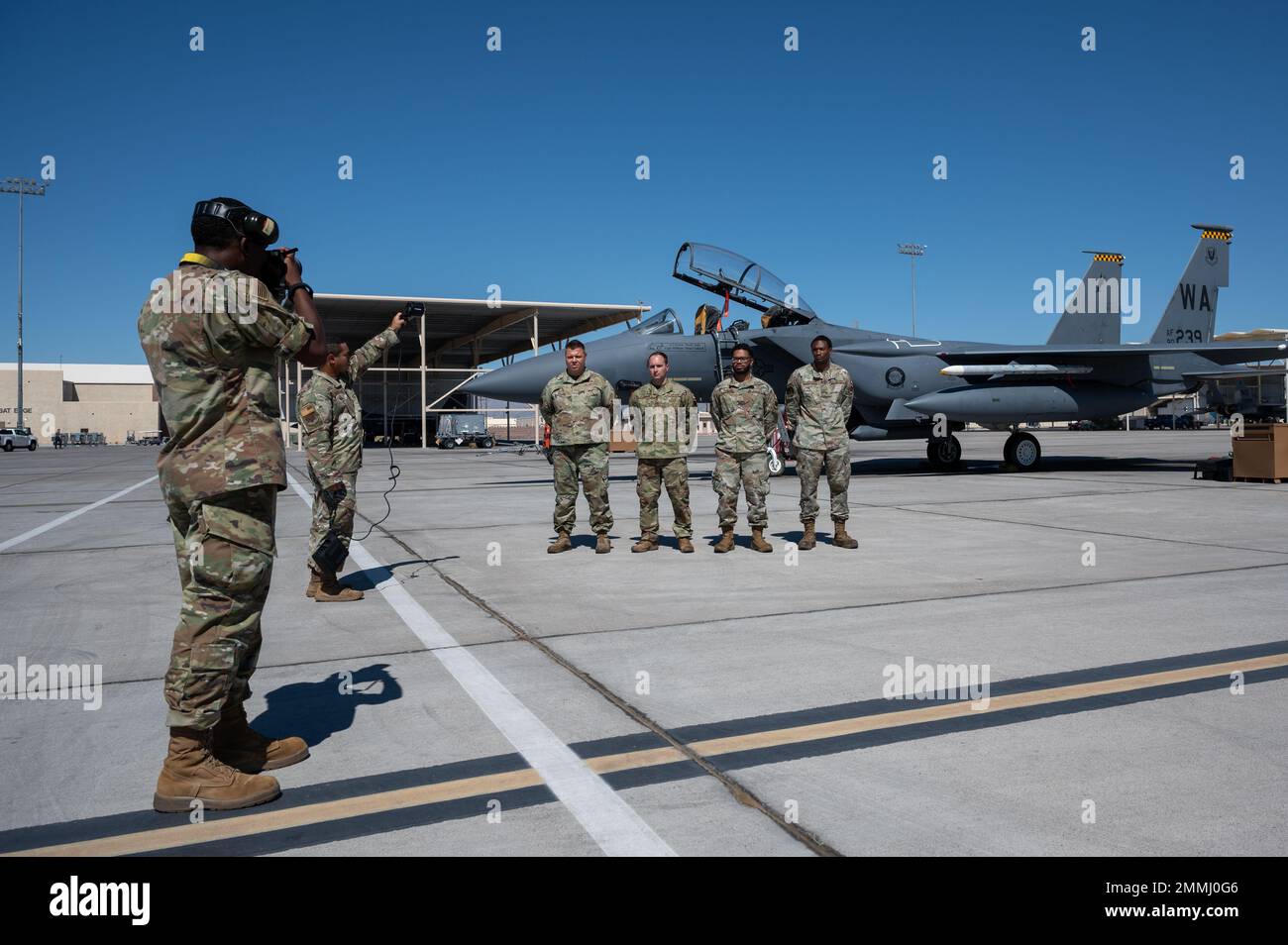 Airman 1st Class Jordan McCoy and Tech. Sgt Alexandre Montes, 57th Wing ...