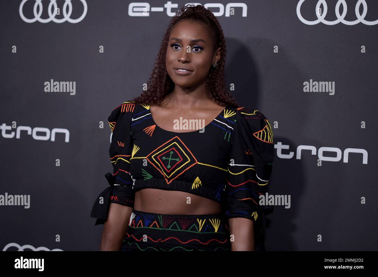 Issa Rae attends the Audi Pre-Emmy party at La Peer Hotel on Friday ...