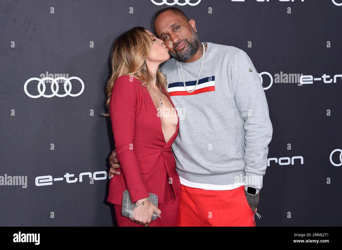 Rainbow Edwards-Barris, left, and Kenya Barris attend the Audi Pre-Emmy ...