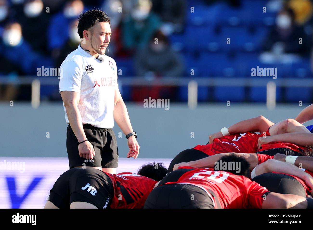 Kumagaya Rugby Stadium, Saitama, Japan. 28th Jan, 2023. Takehito ...