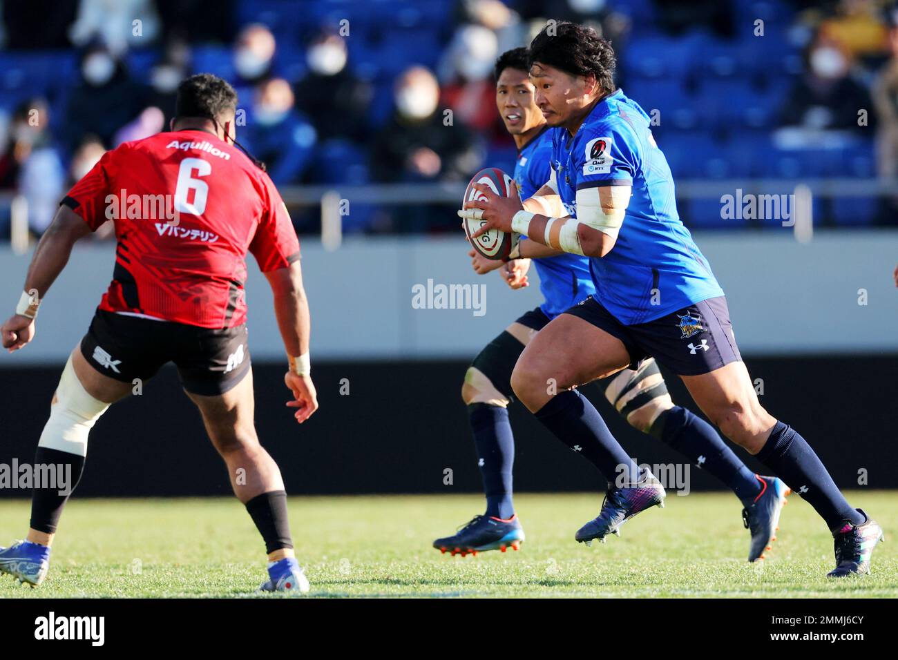 Kumagaya Rugby Stadium, Saitama, Japan. 28th Jan, 2023. Keita Inagaki ...