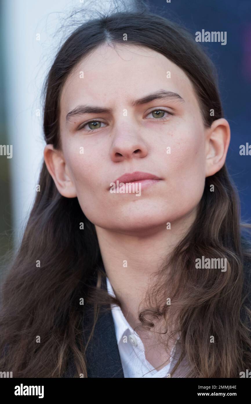 Musician Eliot Sumner a.k.a. Coco Sumner poses for photographers upon ...