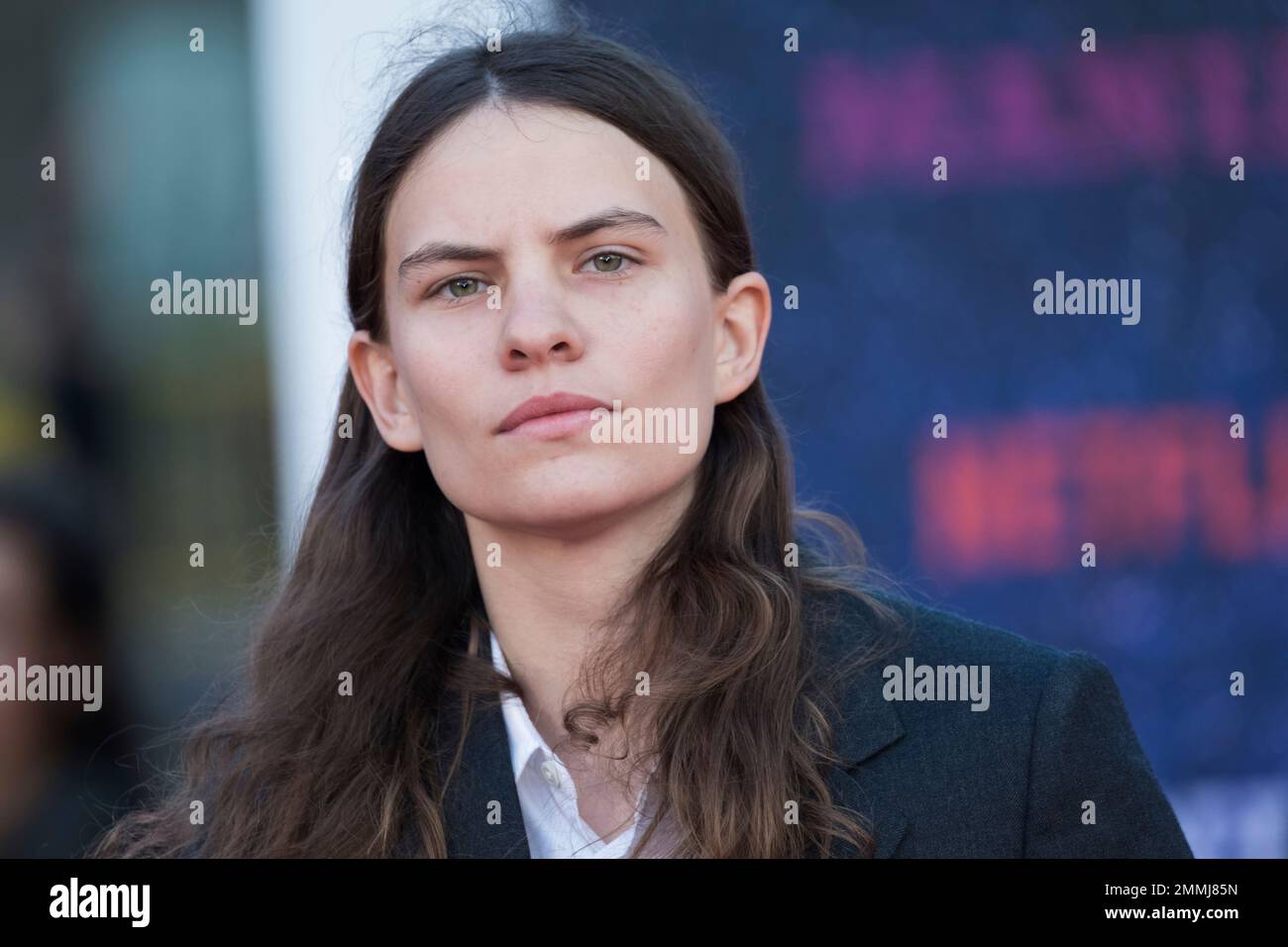 Musician Eliot Sumner a.k.a. Coco Sumner poses for photographers upon ...