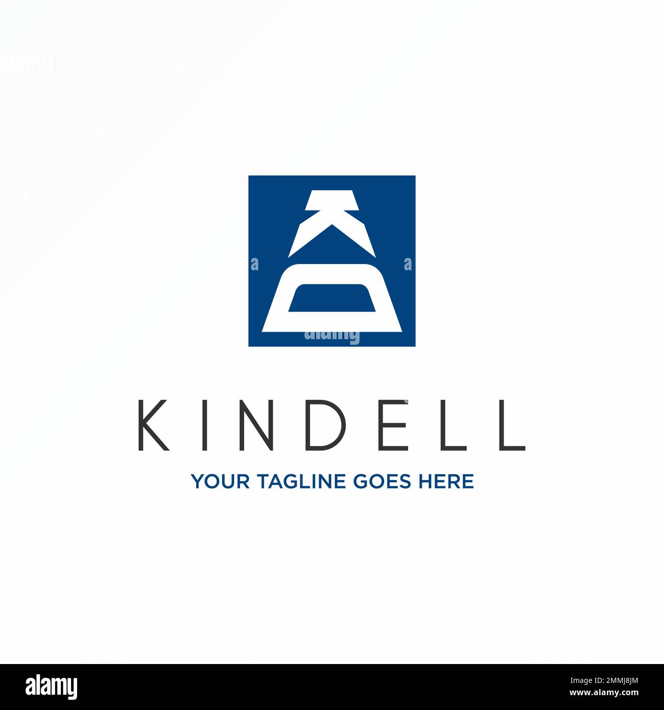 Letter or word KD or DK san serif font in 3D Image graphic icon logo ...