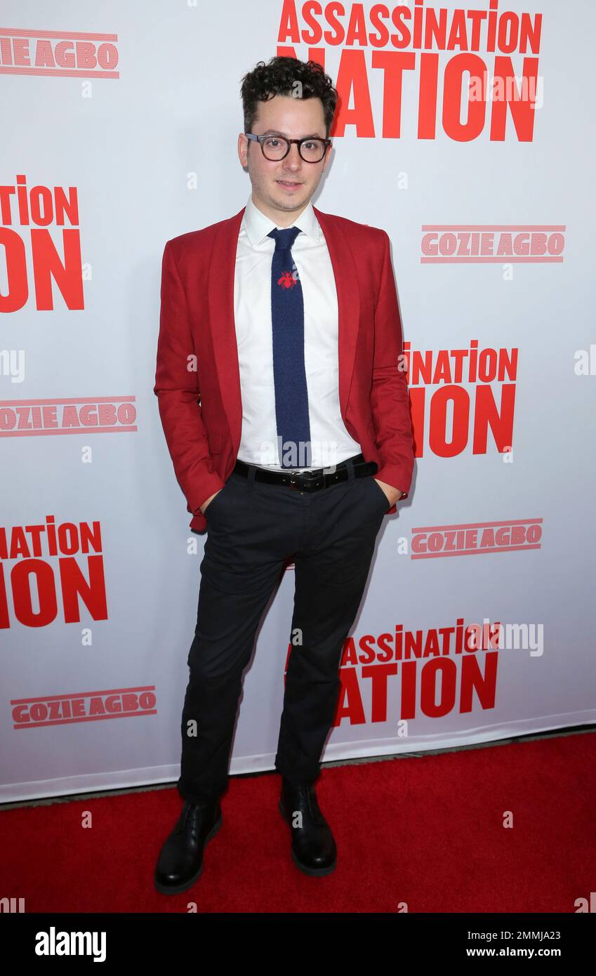 Ian Hultquist arrives at the LA Premiere of "Assassination Nation" at ...