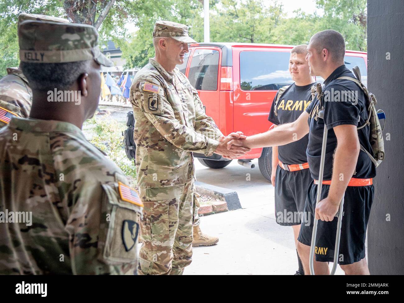 Gen. Randy George, 38th Vice Chief of Staff of the Army, visited Fort ...