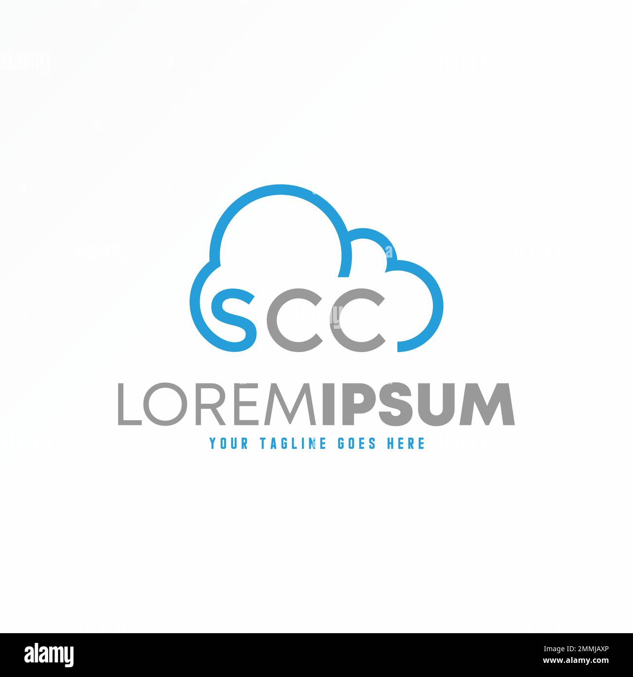 Green light line letter initial hi-res stock photography and images - Alamy