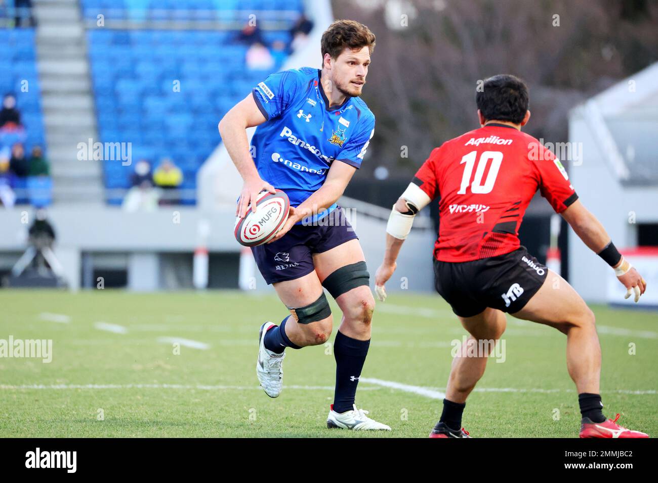 Kumagaya Rugby Stadium, Saitama, Japan. 28th Jan, 2023. Jack Cornelsen ...