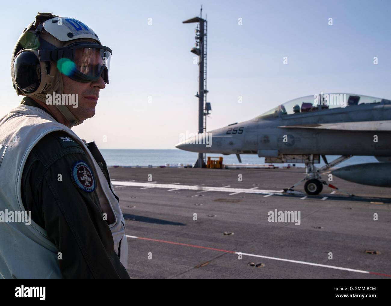 Capt. Justin Halligan, embarked with the Office of Management and ...