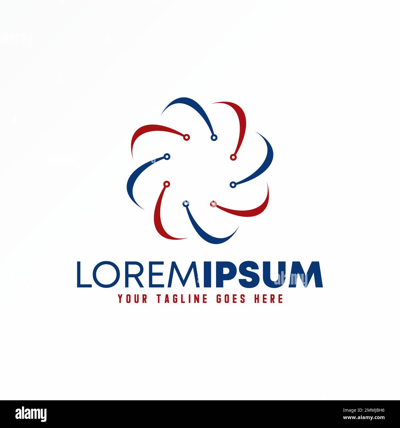 Wind, Digital, Air Circuit Icon. Rotation, Connection, tech icon image ...