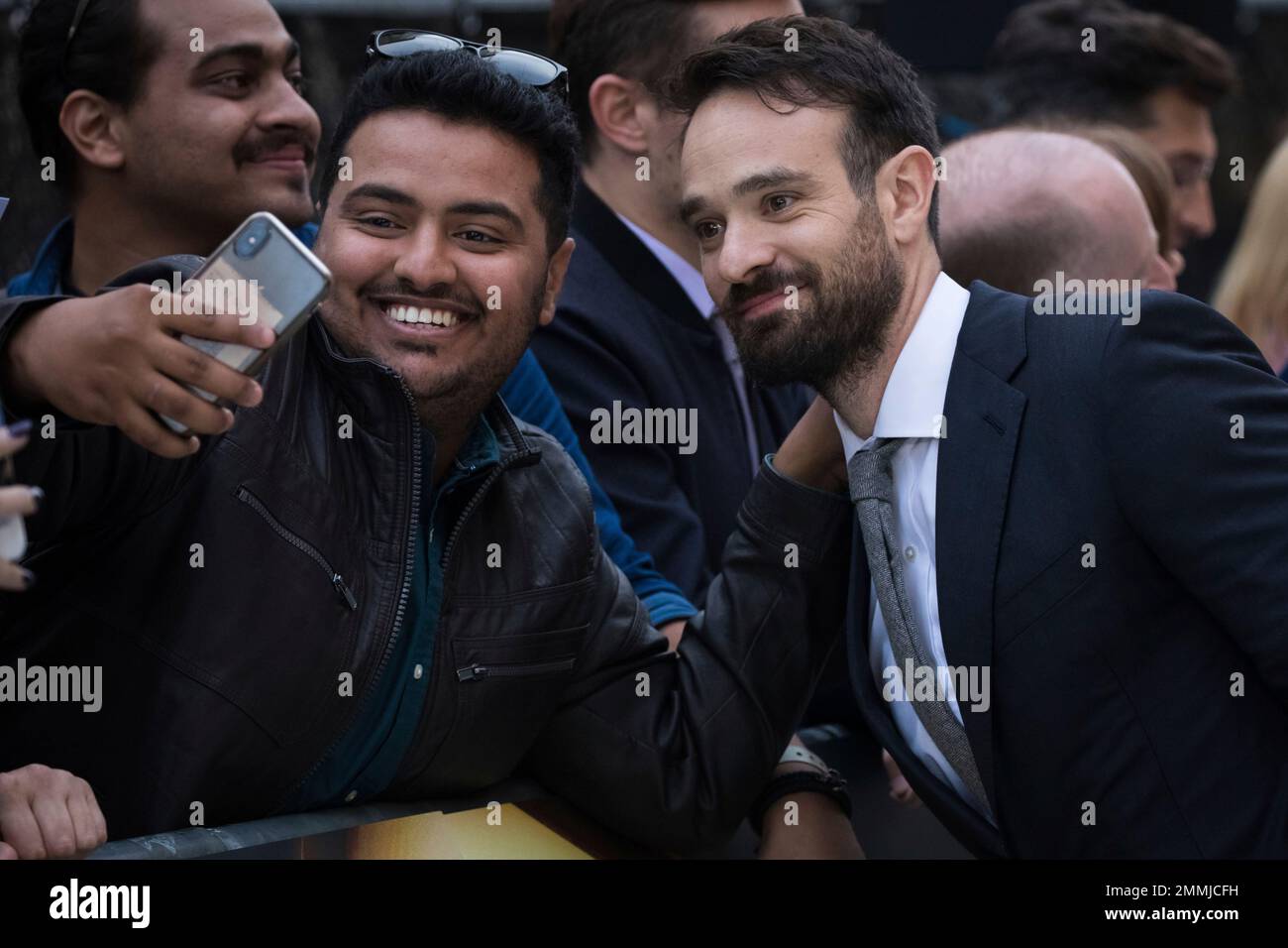 Actor Charlie Cox poses for photographers upon arrival at the world ...