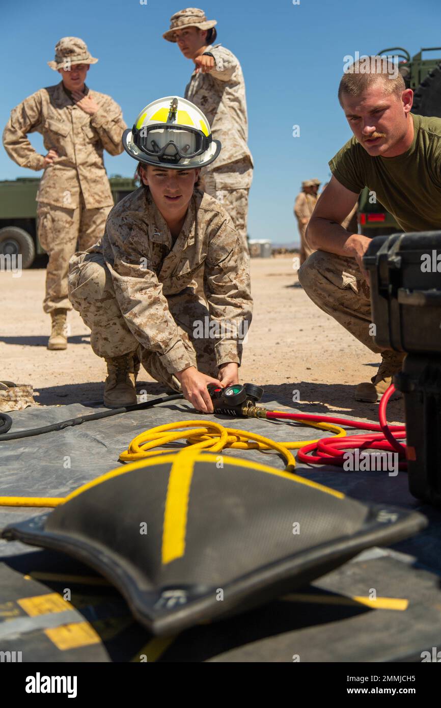 U.S. Marine Corps 1st Lt. Isabel K. Billinge from Brooklyn, New York ...