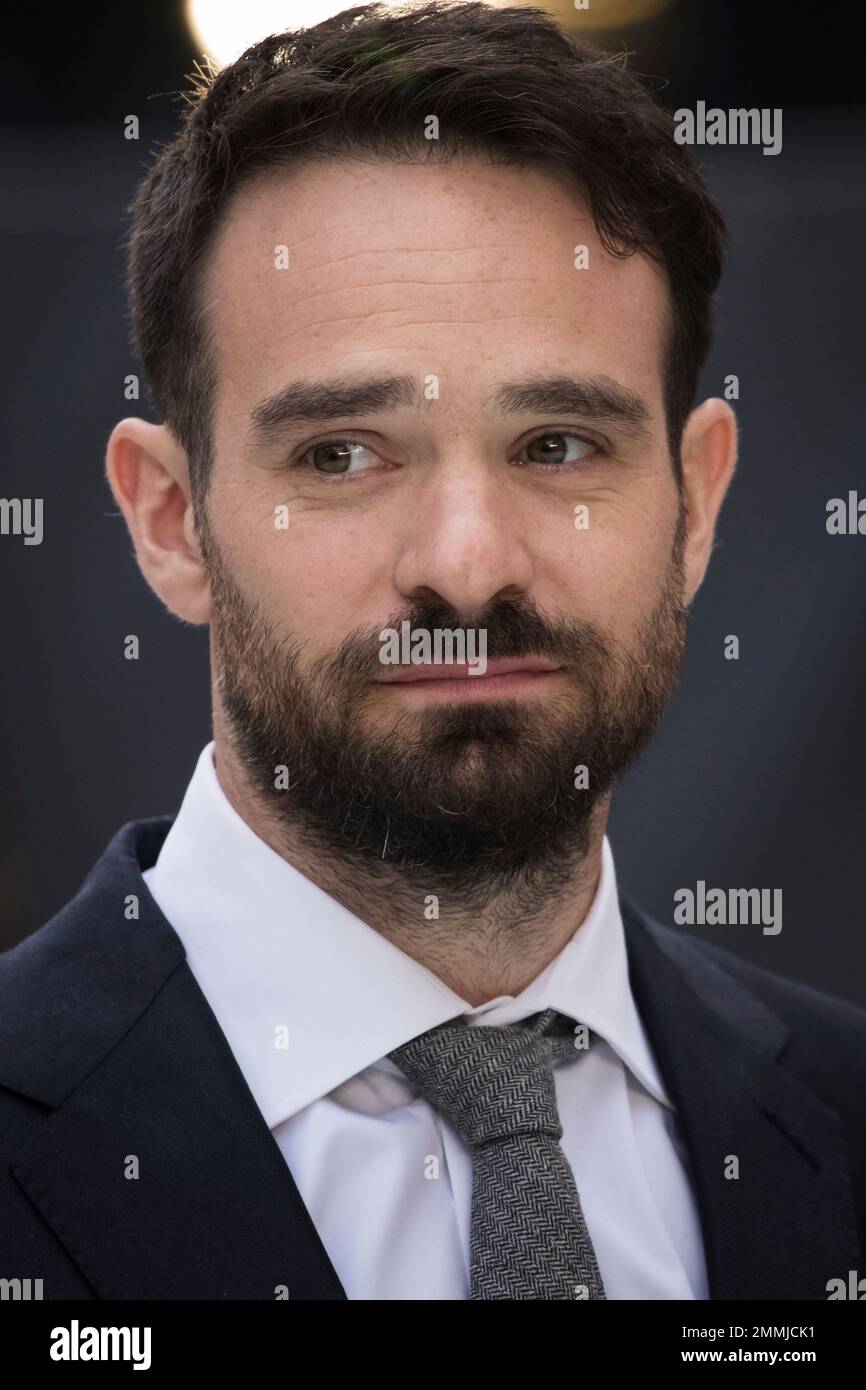 Actor Charlie Cox poses for photographers upon arrival at the world ...