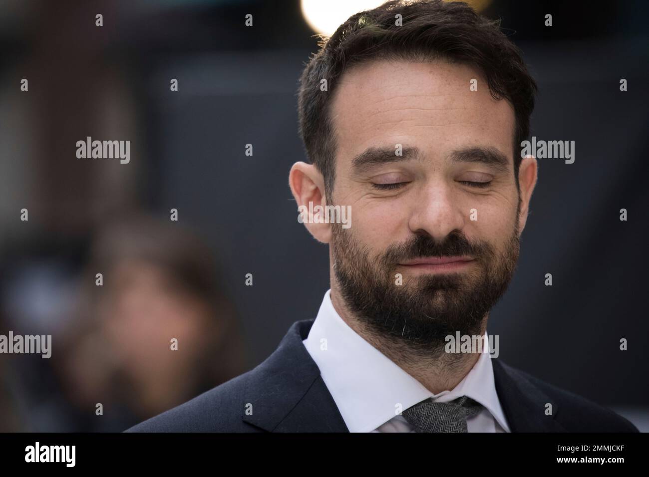 Actor Charlie Cox poses for photographers upon arrival at the world ...
