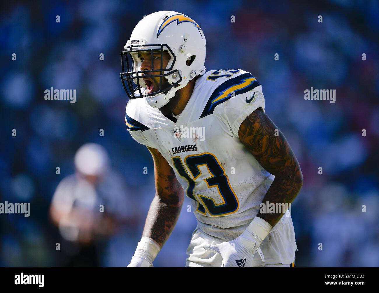 Los Angeles Chargers wide receiver Keenan Allen in action during the ...