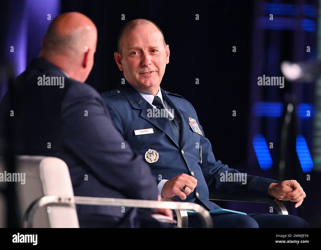 U.S. Space Force Maj. Gen. Douglas A. Schiess, commander Combined Force ...