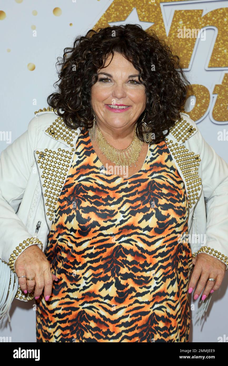 Comedian Vicki Barbolak arrives at the "America's Got Talent" Season 13 ...