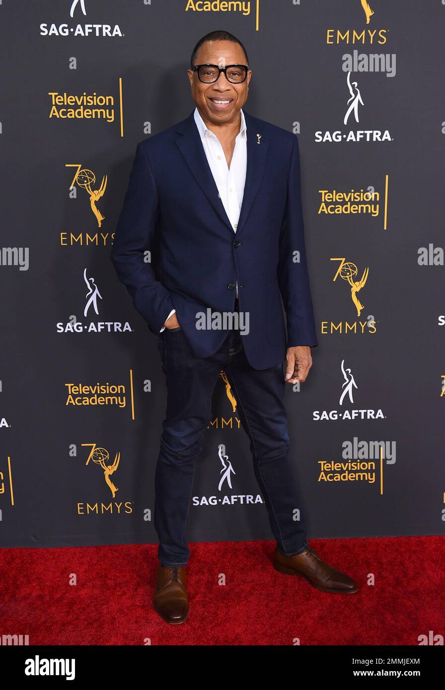 Hayma Washington, Television Academy chairman and CEO, arrives at the ...