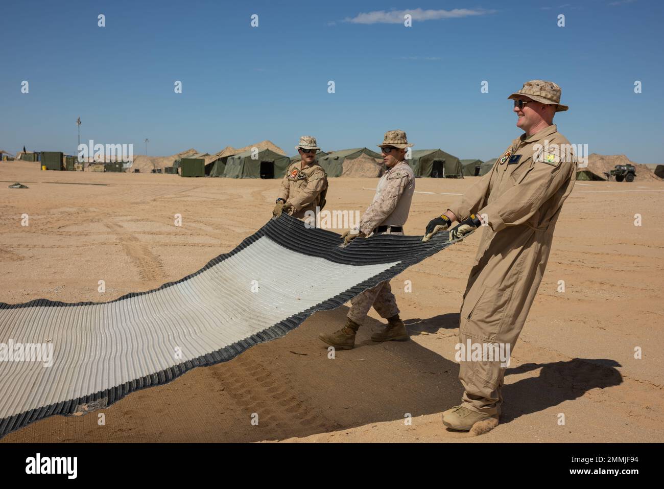 U.S. Marines assigned to Aviation Ground Support, Marine Aviation ...
