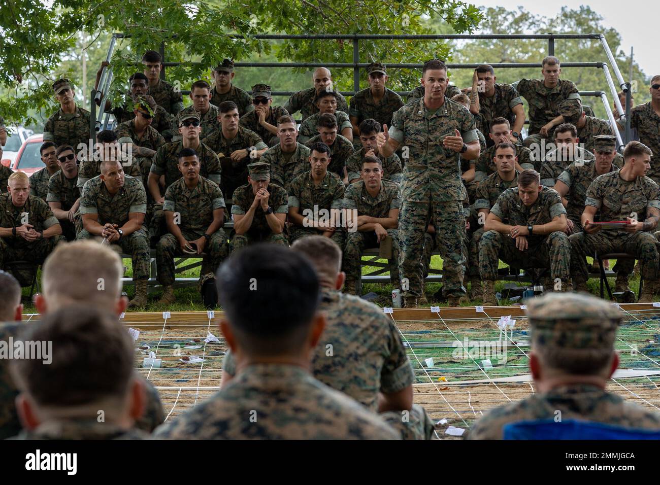 U.S. Marine Corps Capt. Travis Bird, the company commander for Alpha ...