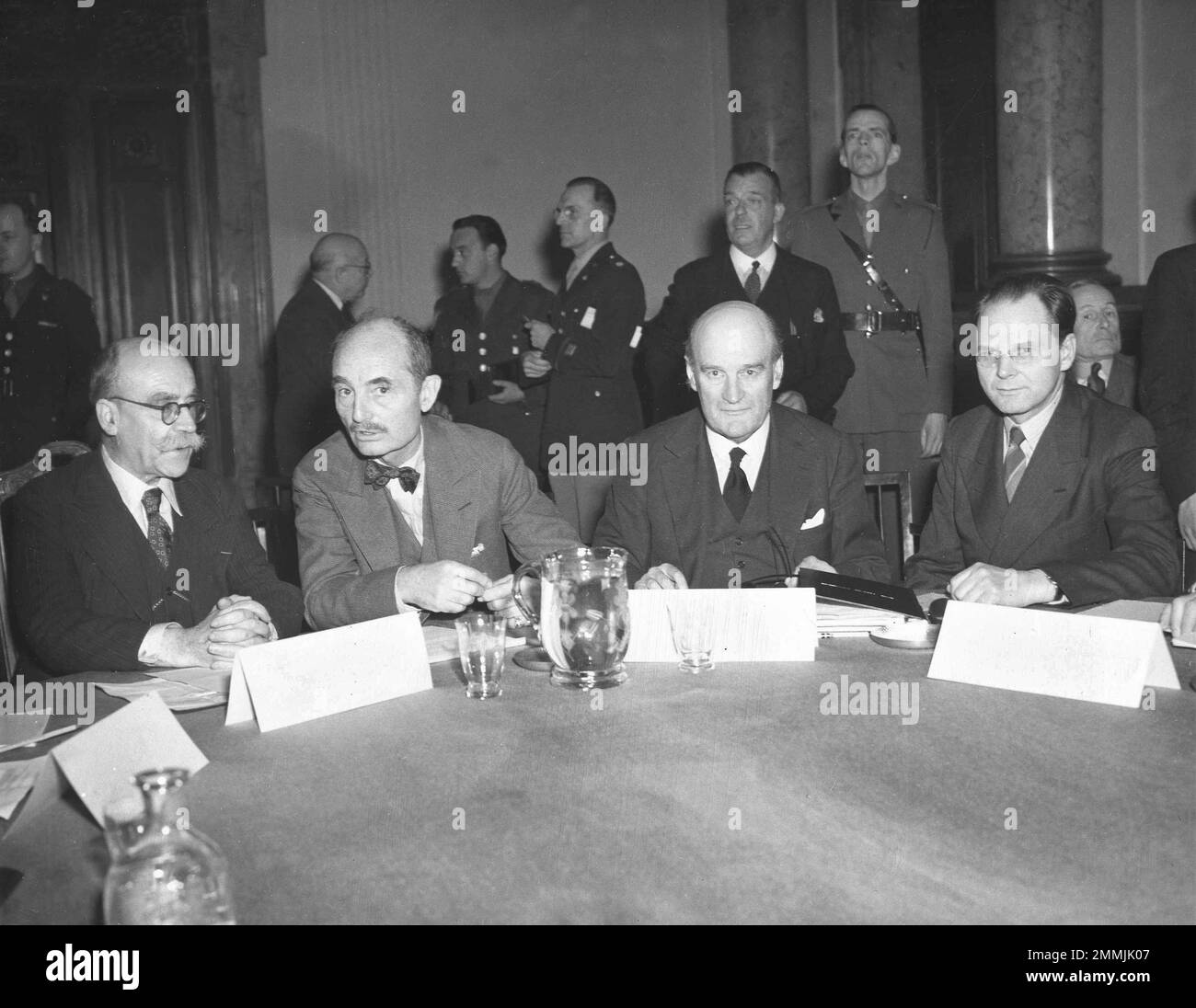 The four judges of the International War Crimes Tribunal, established ...