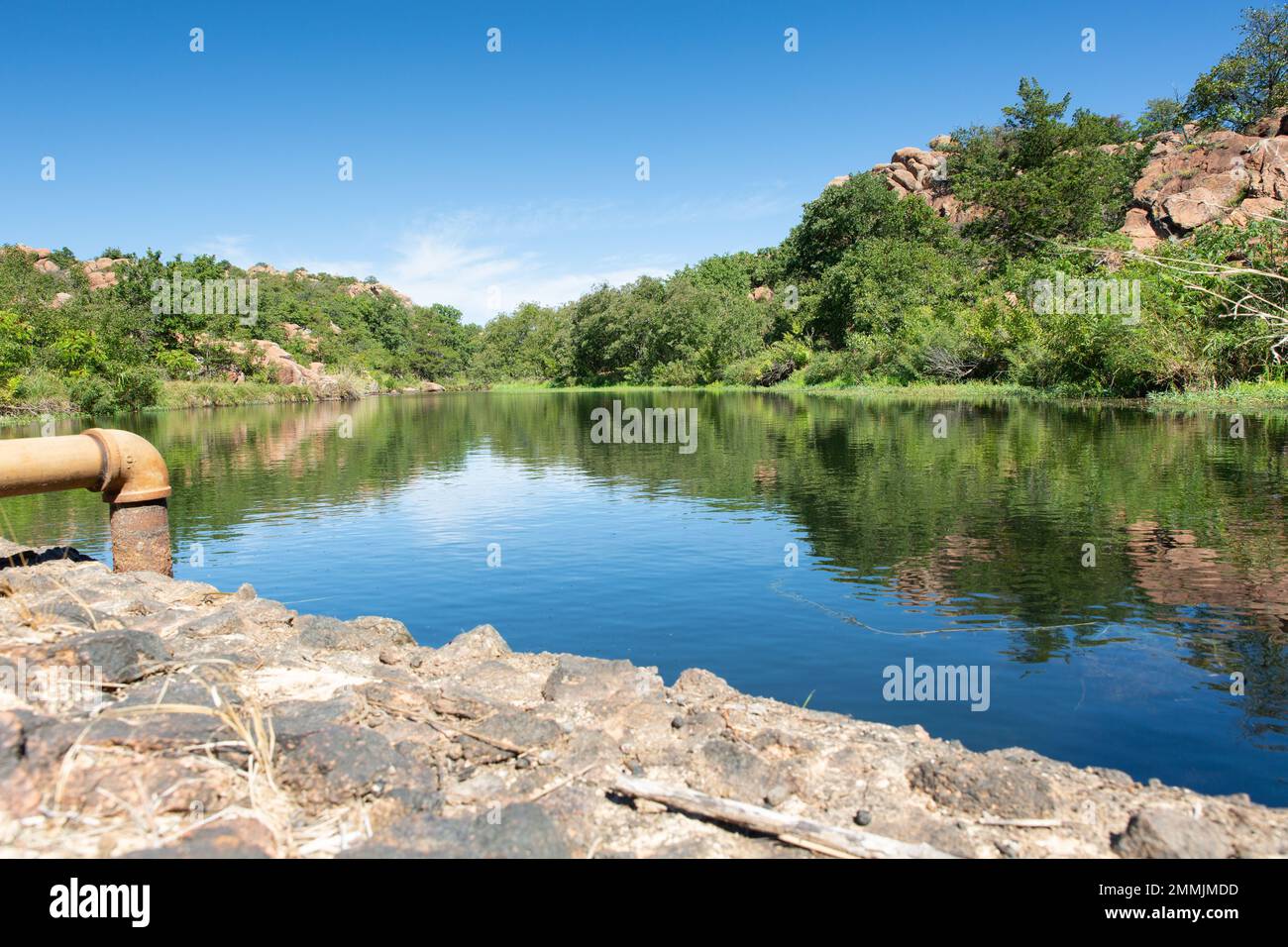 Just one of the many ponds and lakes Conservation Law Enforcement ...