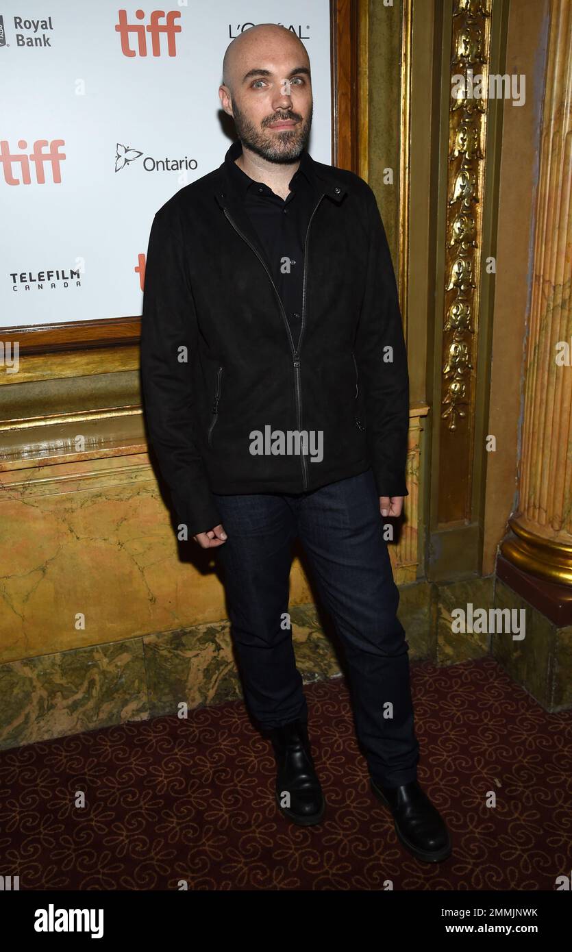 Writer/director David Lowery attends the premiere for "The Old Man ...