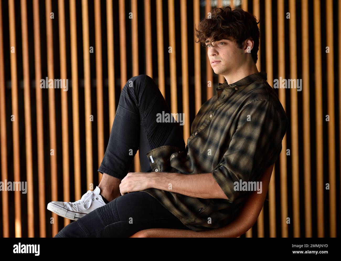 In this Aug. 30, 2018 photo, Noah Centineo poses for a portrait to ...