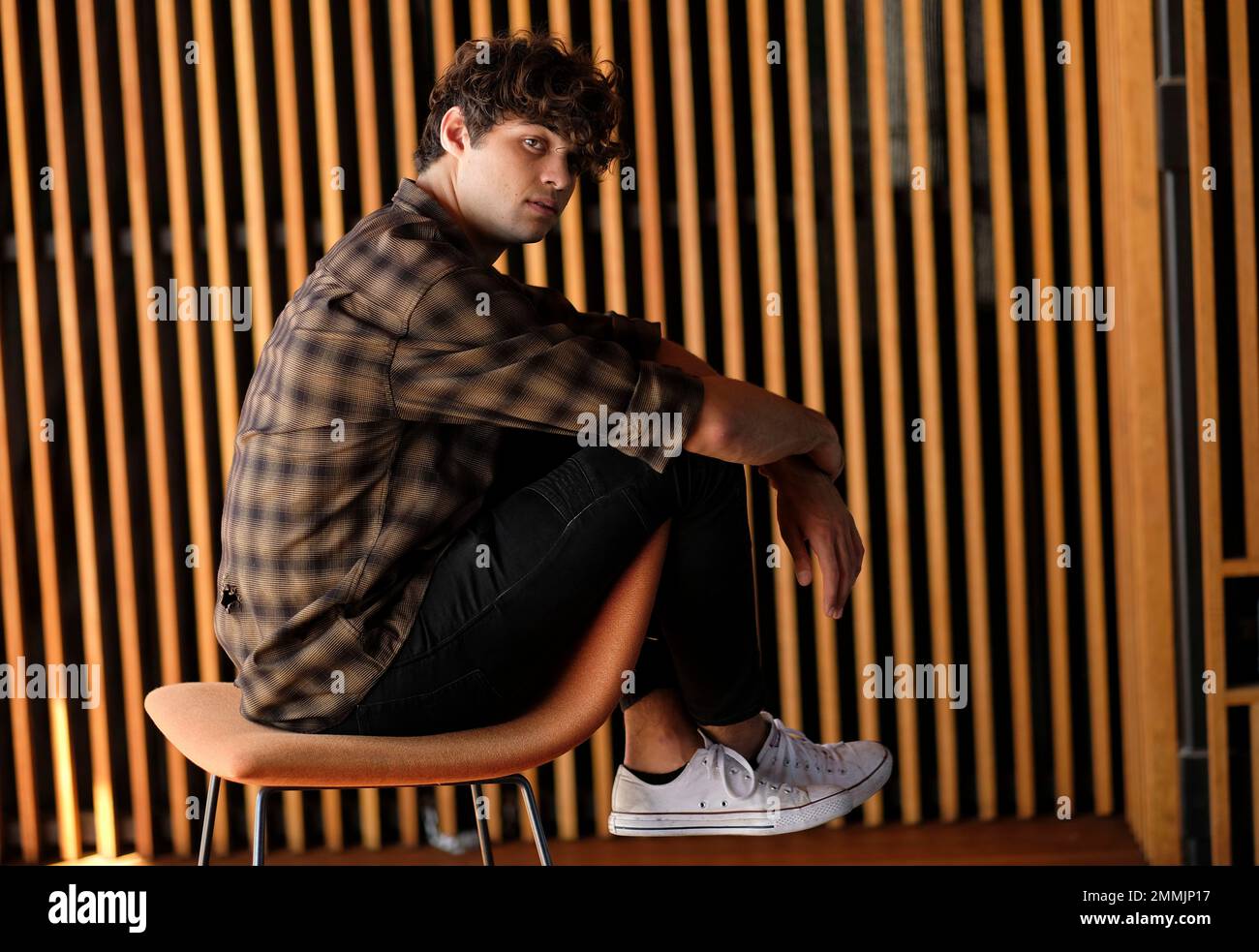 In this Aug. 30, 2018 photo, Noah Centineo poses for a portrait to ...