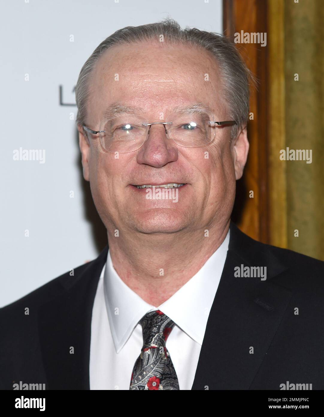 James R. Hansen attends the gala for "First Man" on day 5 of the ...