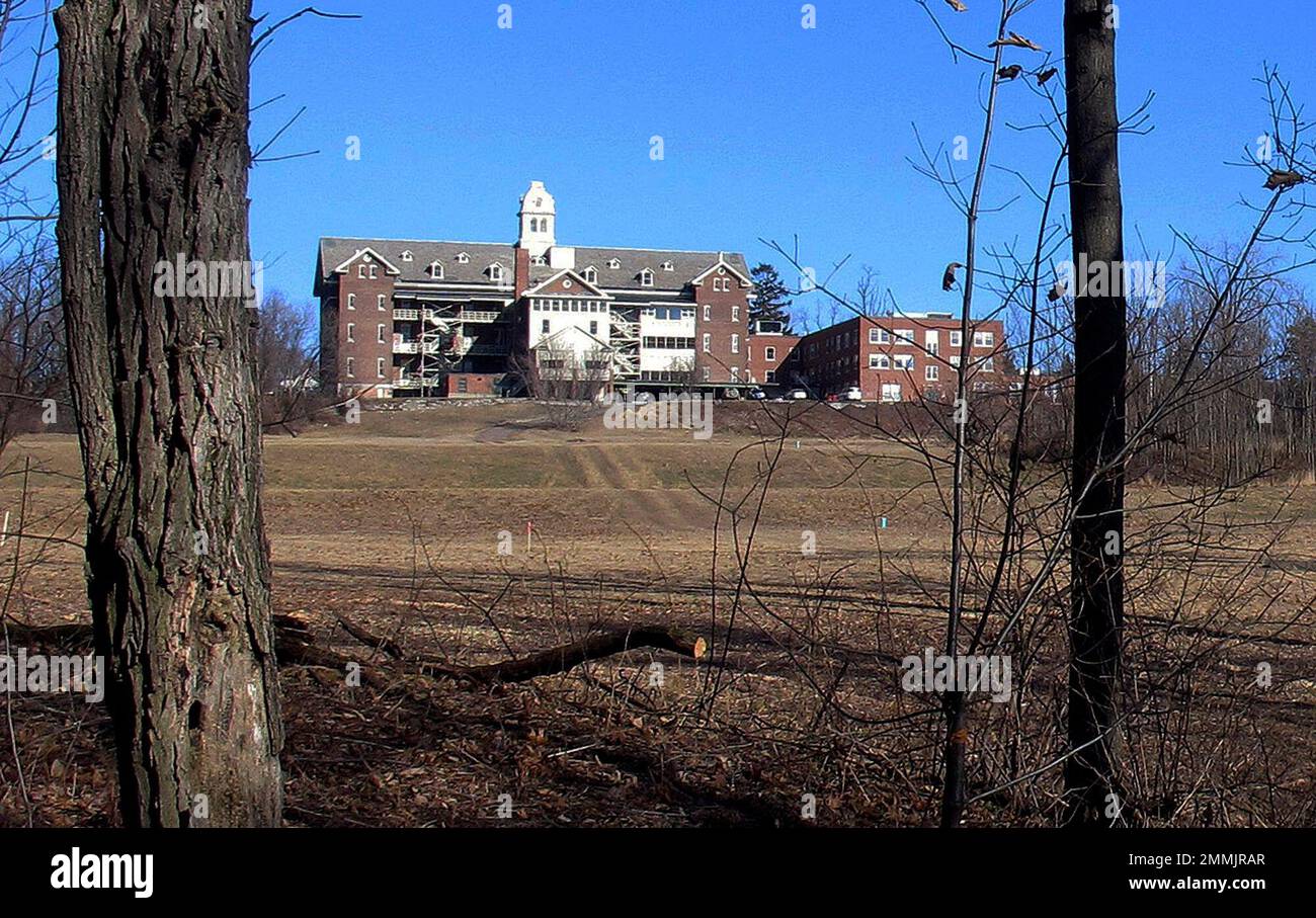 FILE - This Feb. 22, 2015, file photo shows buildings and property of ...