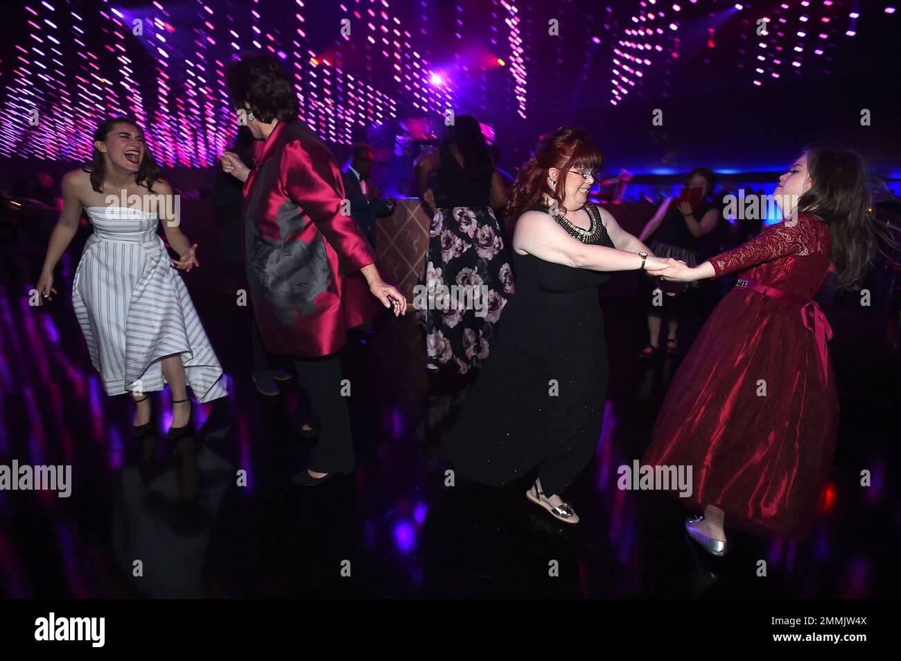 "Born this Way" cast dance at the Governors Ball during night two of ...