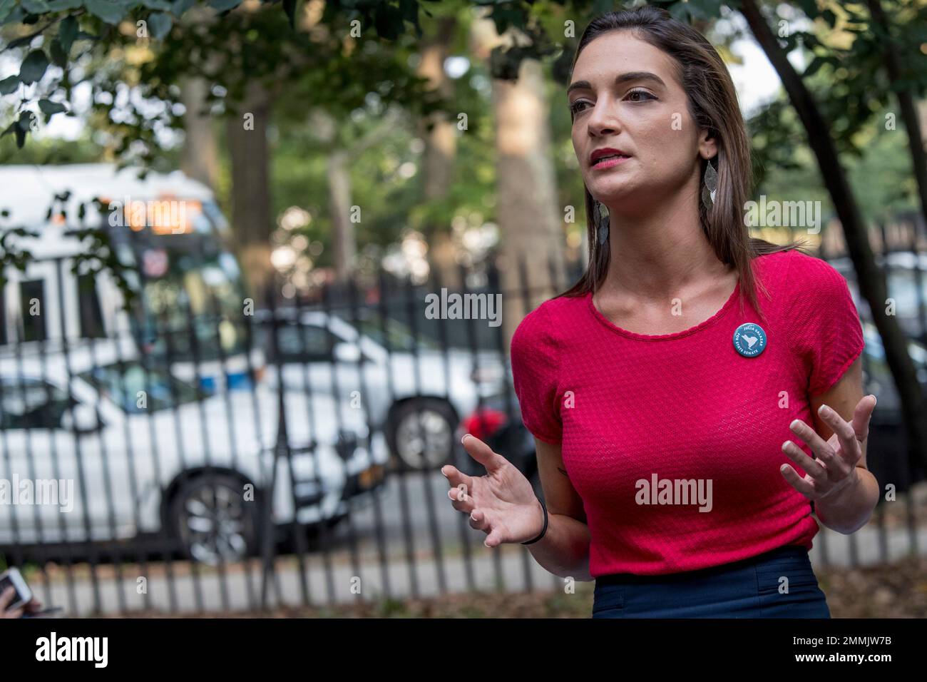 In this Wednesday, Aug. 15, 2018, photo, Democratic New York state ...